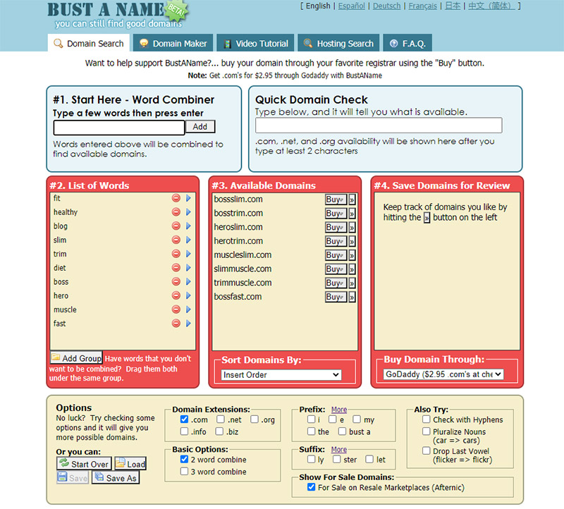 Blog Name Generators: 9 of the Best Options for Picking Domain Names in ...