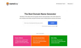 Blog Name Generators: 9 of the Best Options for Picking Domain Names in ...